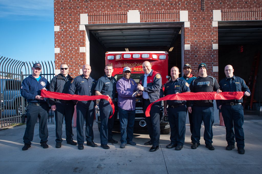 Jacksonville.gov - Fire Rescue 4 Ribbon Cutting