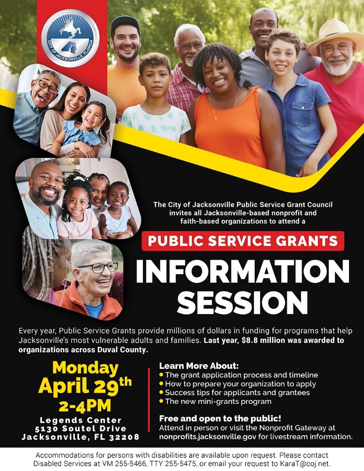 Jacksonville.gov - Public Service Grants